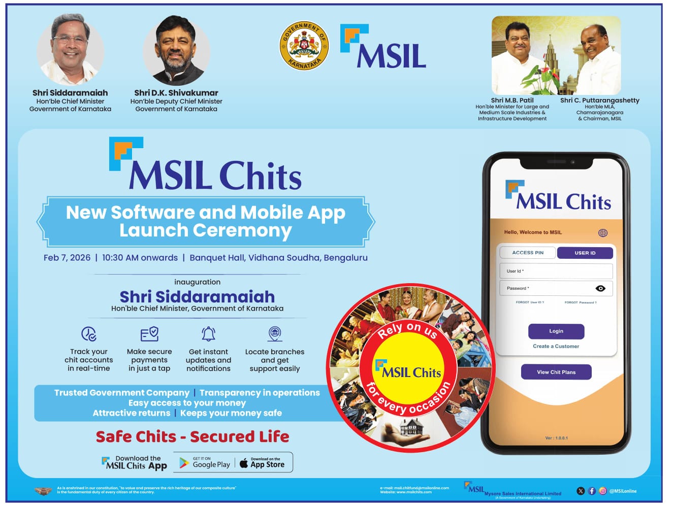 Chit Funds | Tours & Travels MSIL
